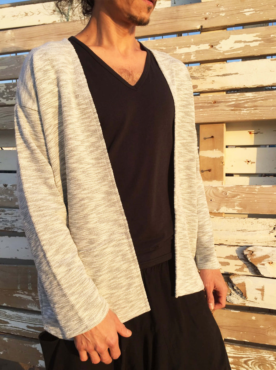 Knitted Jacket Grey – Bindi Designs