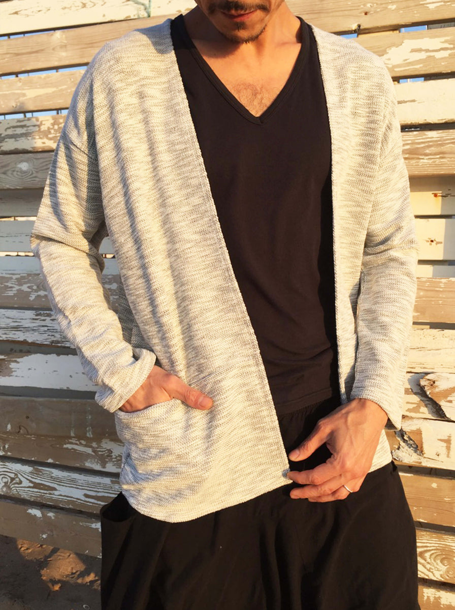 Knitted Jacket Grey – Bindi Designs