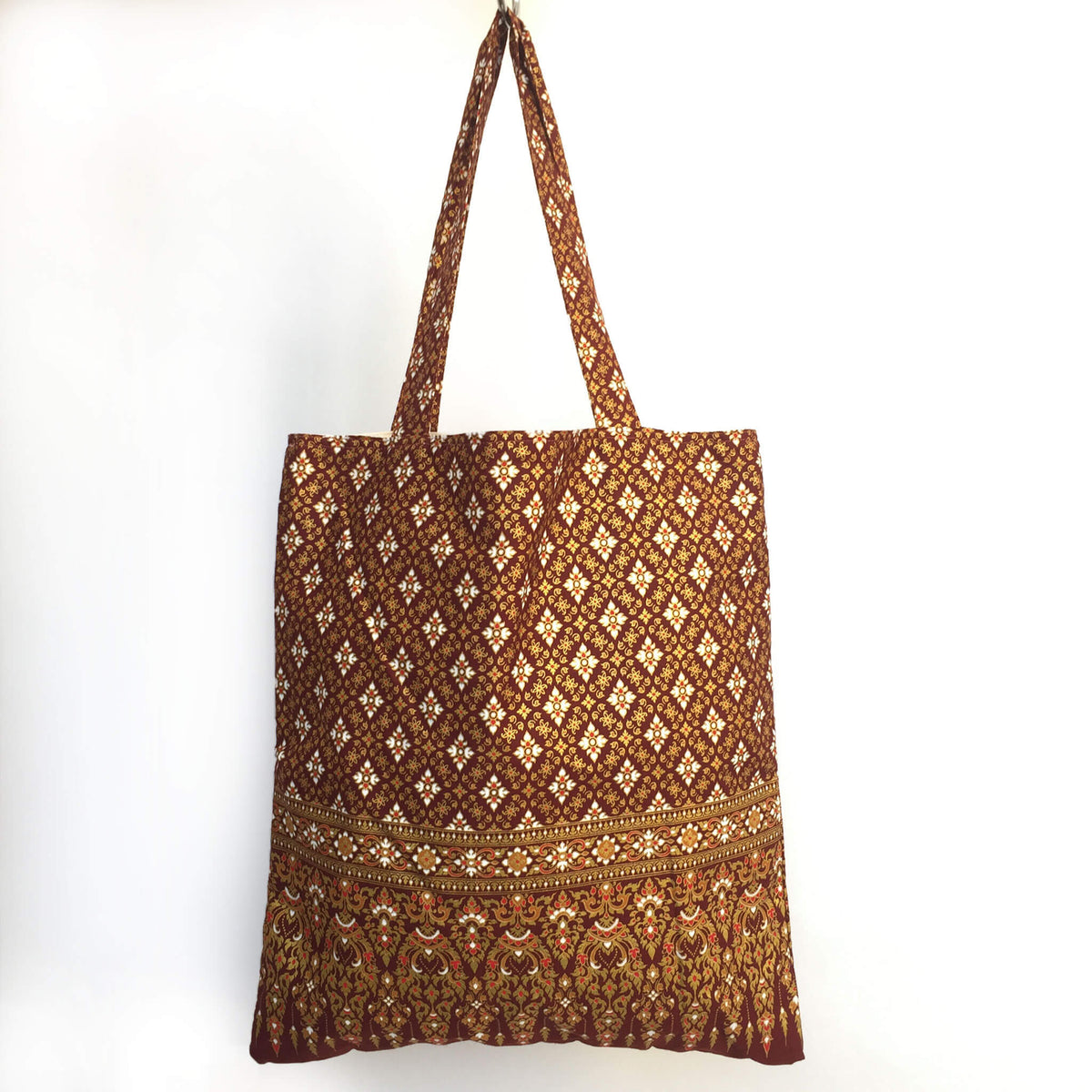 Tote Bag with Traditional Thai Pattern – Bindi Designs
